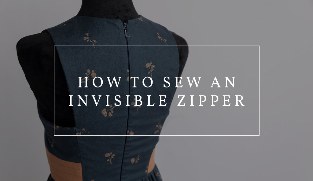 How to Sew an Invisible Zipper – Little Lizard King