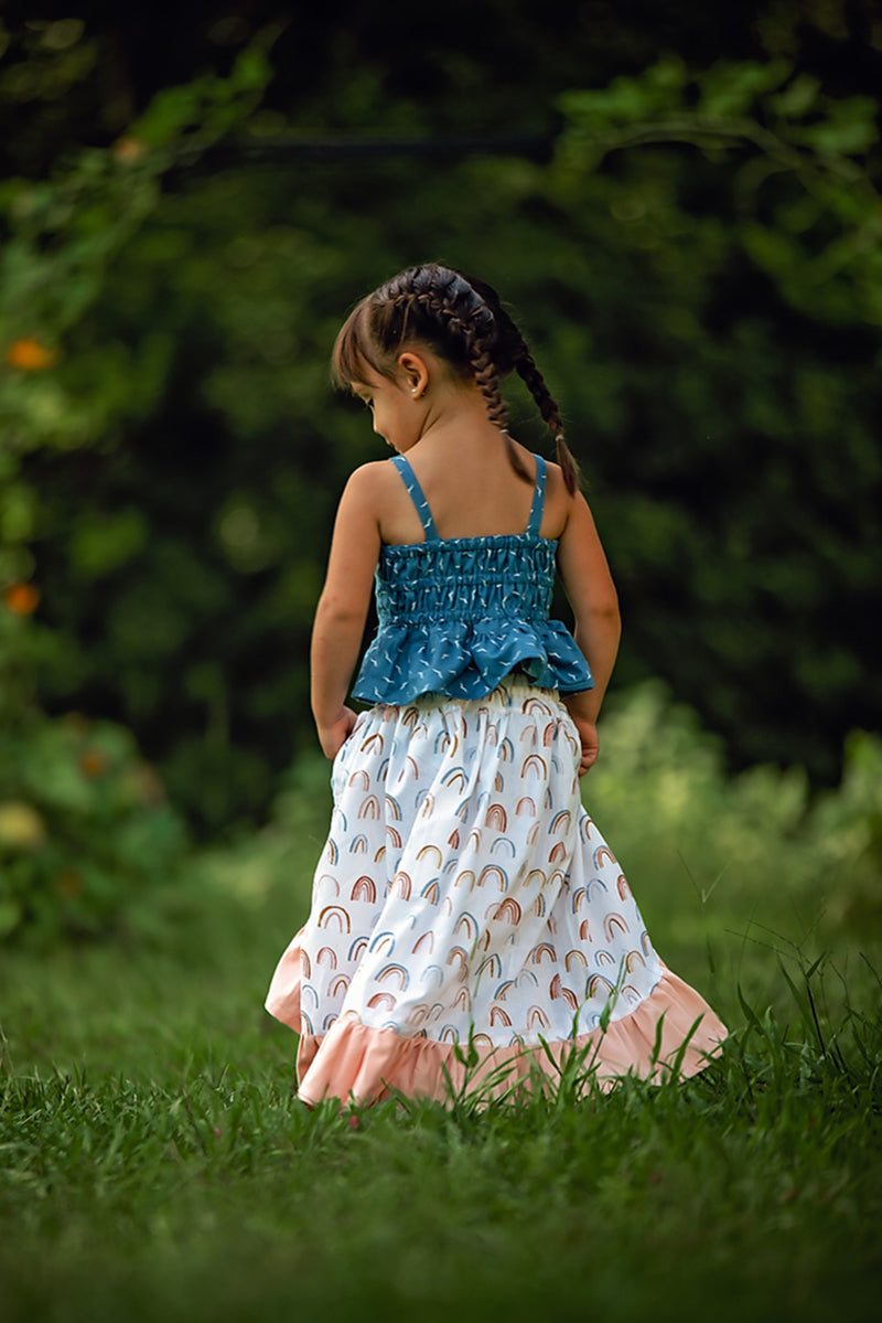Byron Bay Top and Skirt – Little Lizard King