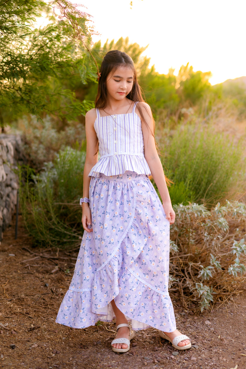 Byron Bay Top and Skirt – Little Lizard King