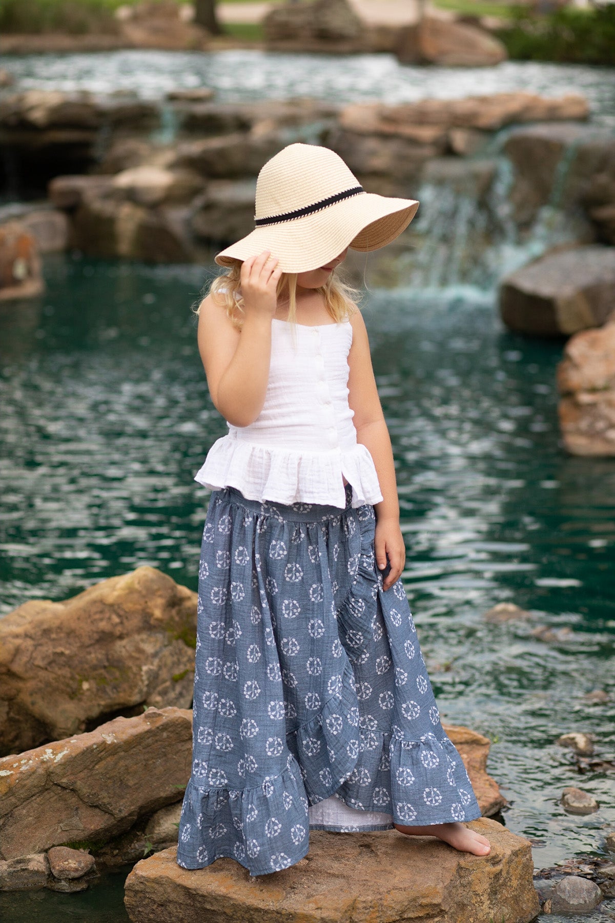 Byron Bay Top and Skirt – Little Lizard King