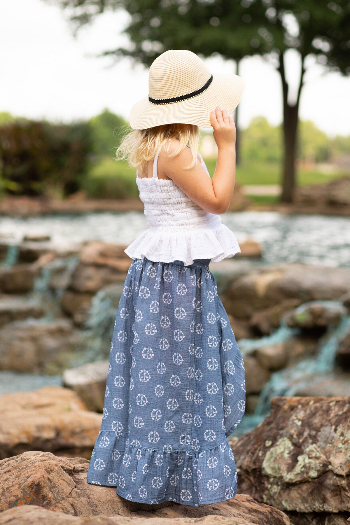 Byron Bay Top and Skirt – Little Lizard King