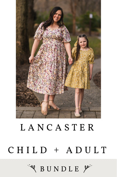 Lancaster Child and Adult 2 Pattern Bundle – Styla Patterns