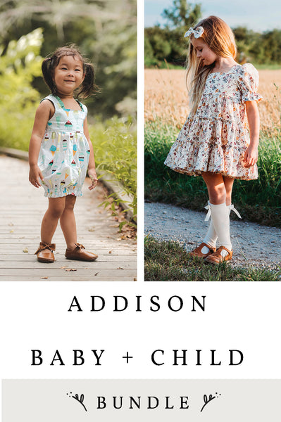 Addison Baby and Child 2 Pattern Bundle – Little Lizard King