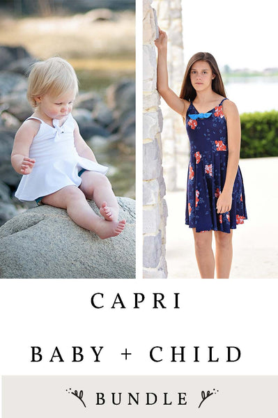 Capri Baby and Child 2 Pattern Bundle – Little Lizard King