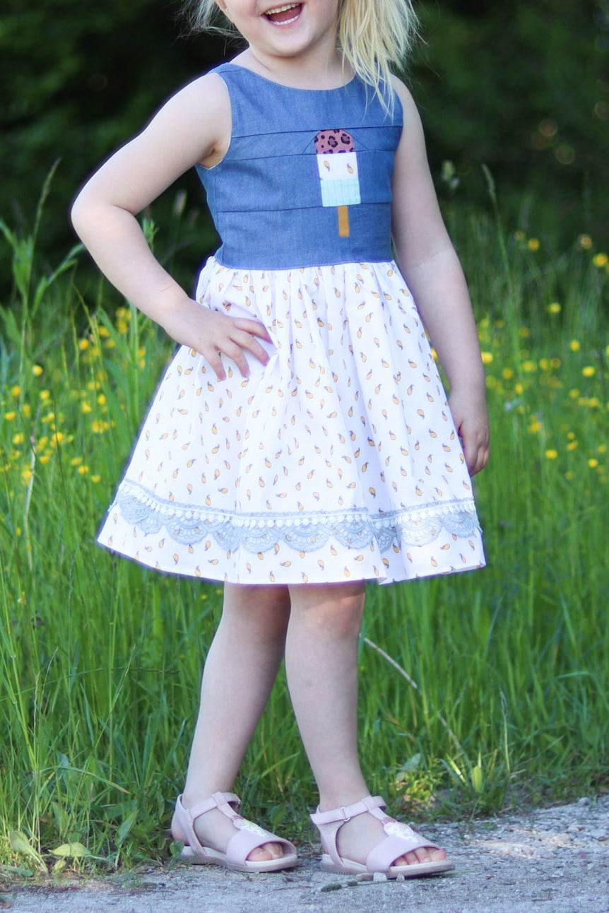 Paper Pieced Popsicle – Little Lizard King