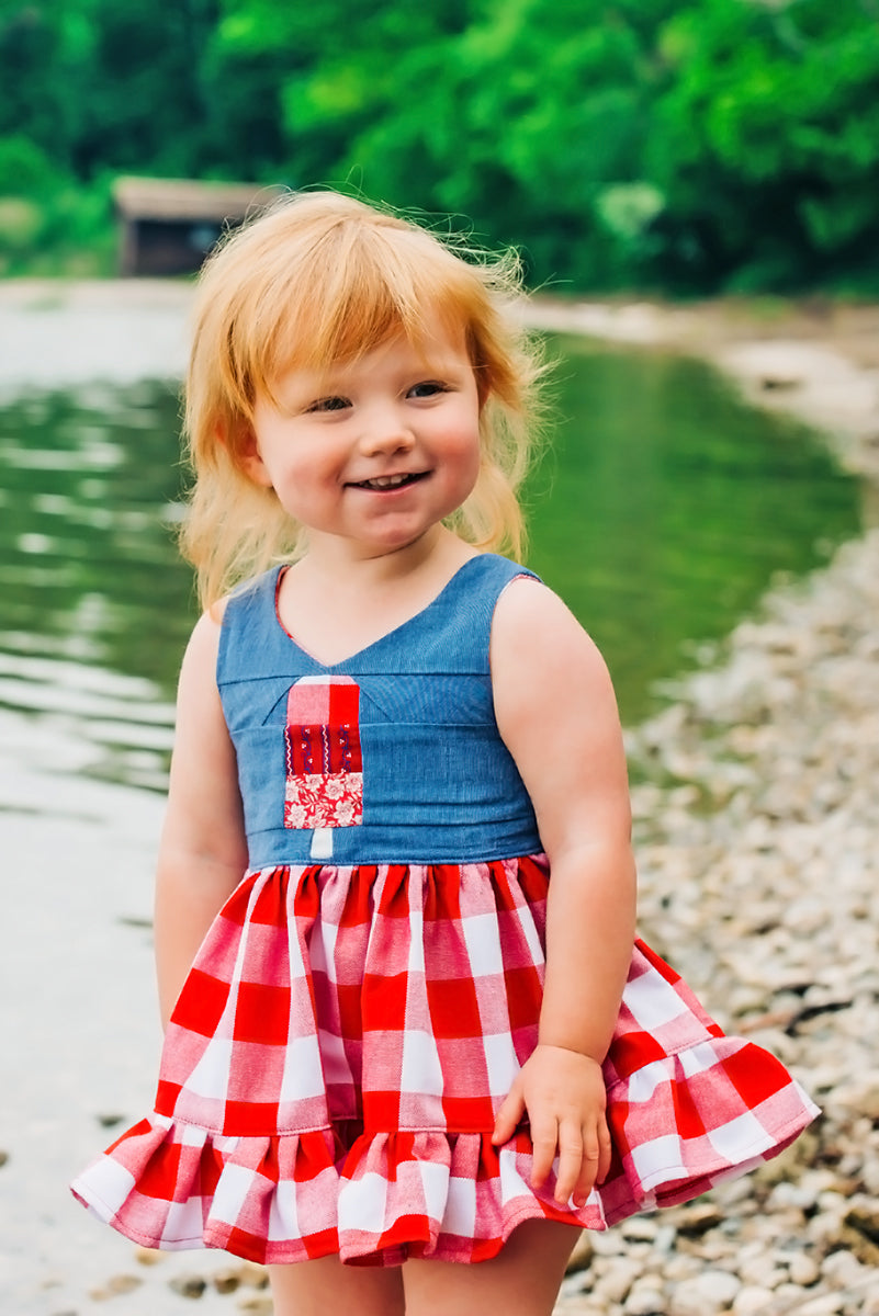 Paper Pieced Popsicle – Little Lizard King