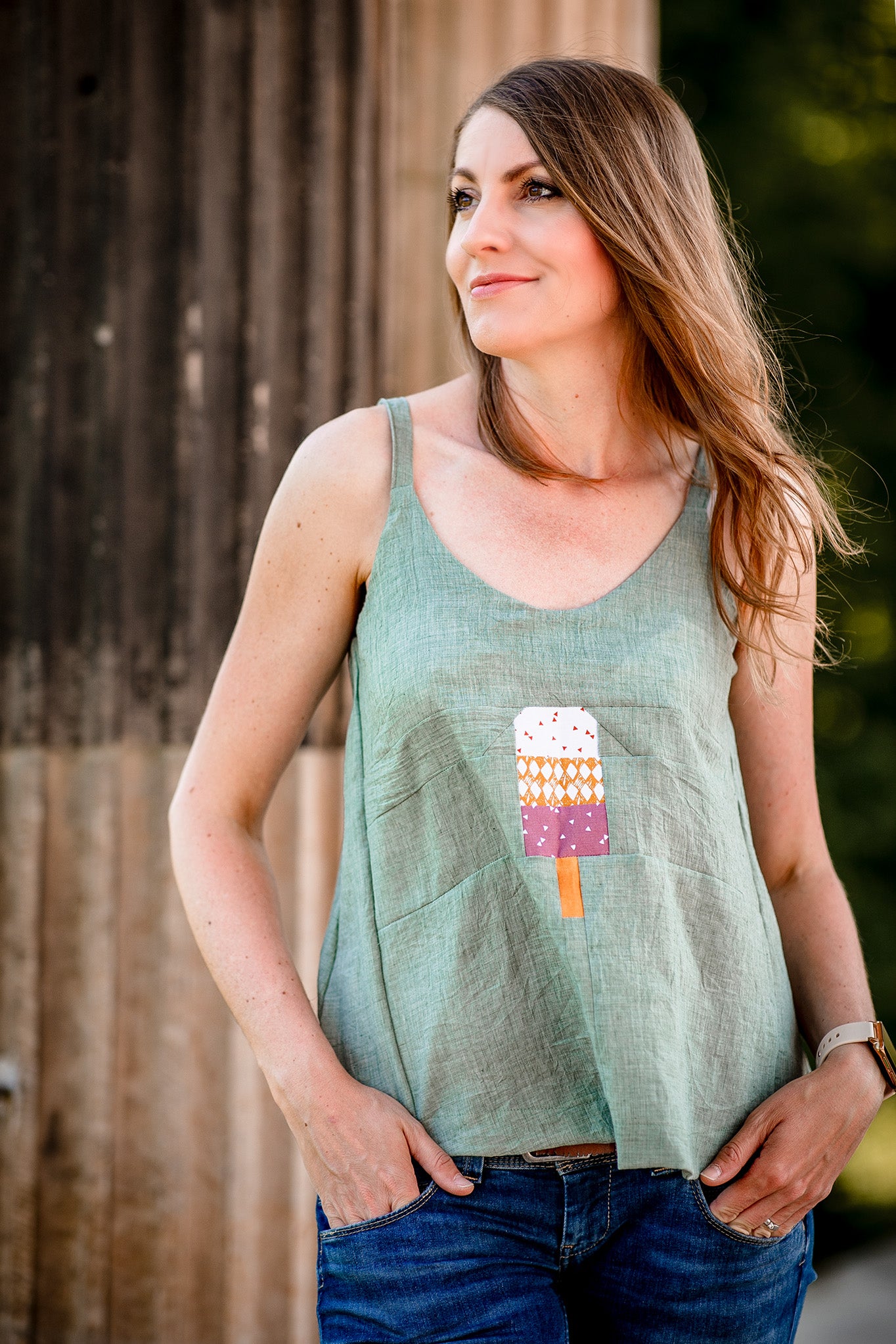 Paper Pieced Popsicle – Little Lizard King