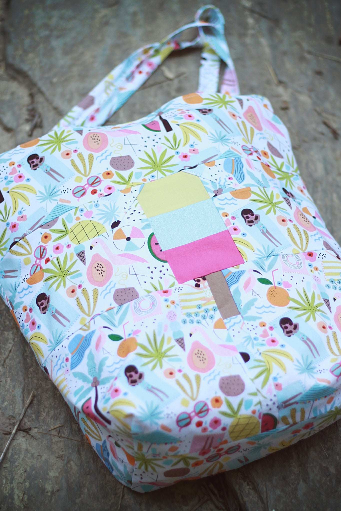 Paper Pieced Popsicle – Little Lizard King