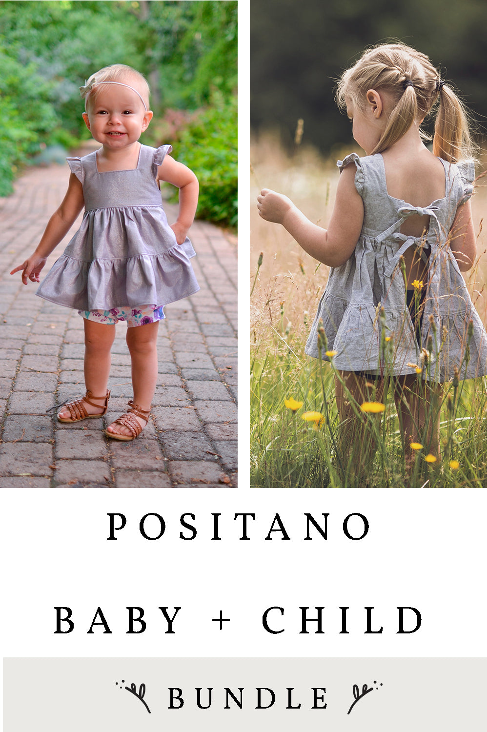 Positano Baby and Child 2 Pattern Bundle – Little Lizard King